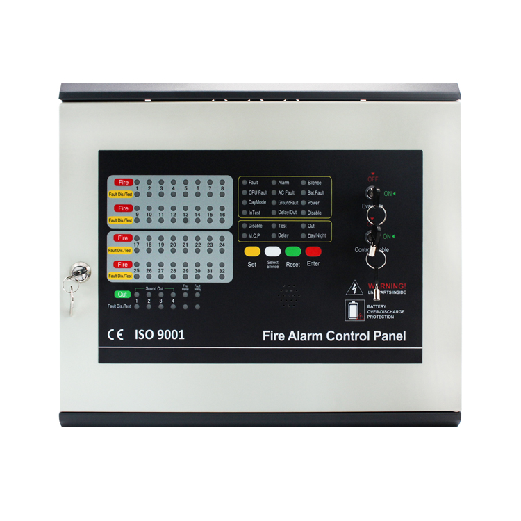 Conventional Fire Alarm Control Panel NW-8300 32 zones - NINGBO DELING ...