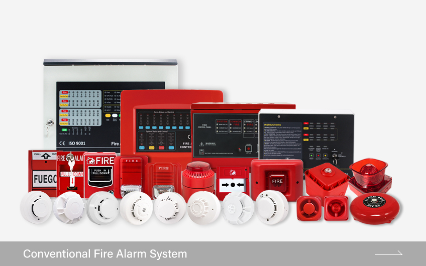 China fire alarm system, security alarm system, smart home